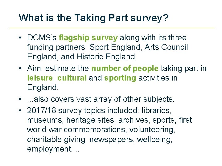 TAKING PART SURVEY LONGITUDINAL WEB PANEL Alex Bjrkegren