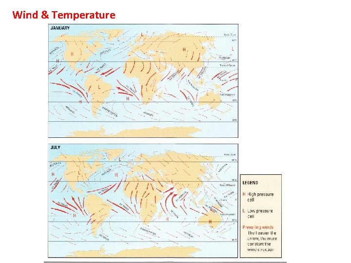 Wind Climate Wind the horizontal movement of air