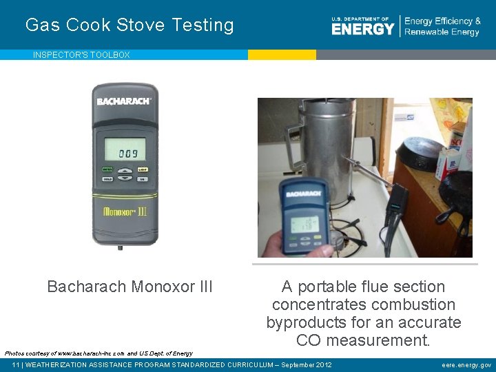 QUALITY CONTROL INSPECTOR Inspectors Toolbox WEATHERIZATION ASSISTANCE ...