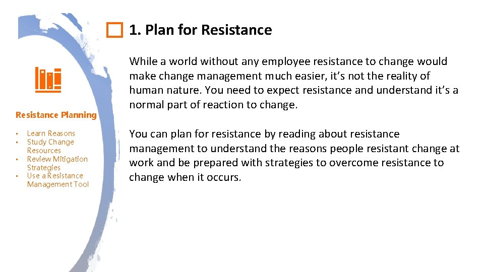 Managing Resistance to Change Checklist AGS Checklist for