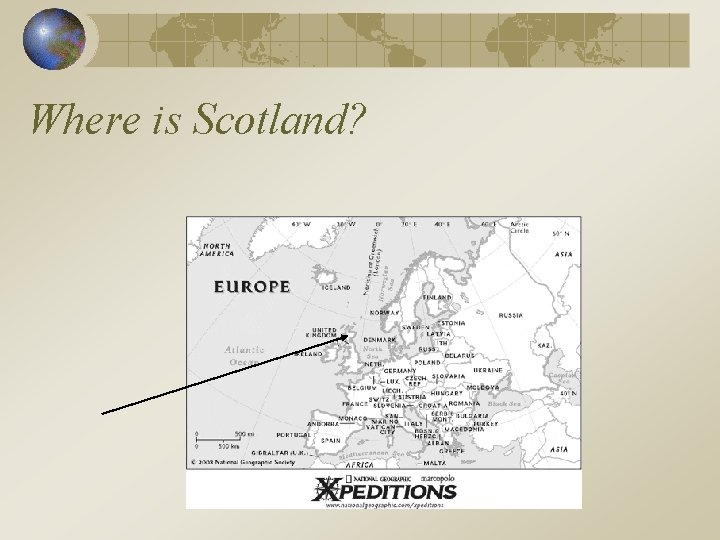 Lets Learn About Scotland Where is Scotland Map