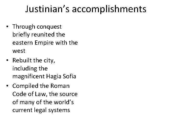 The Byzantine Empire and the legacy of Rome