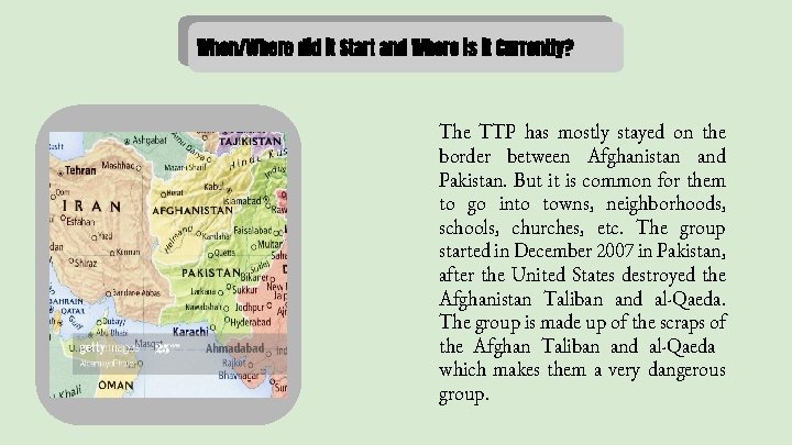 TTP TALIBAN PAKISTAN Kate Crutchfield Caitlin WallaceGiddings Who