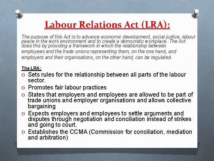 CAREER CAREER CHOICES Core elements of a job