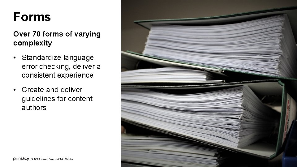 Fantastic Forms and How to Fix them Nice