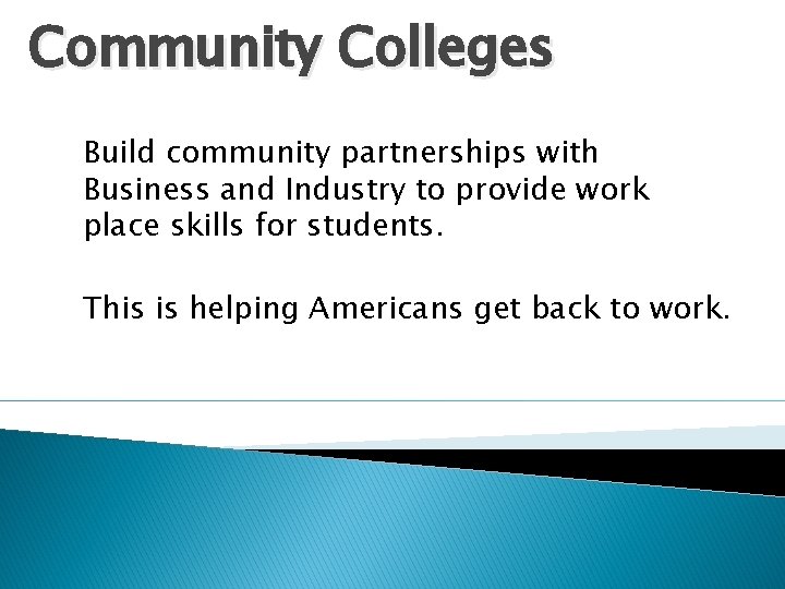 Community College Summit Opening Session Denise Zambos CC