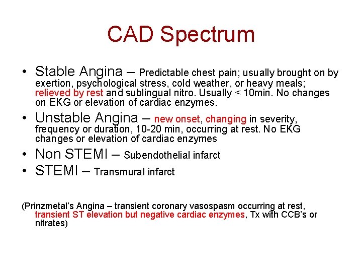 AOA Cardiology Review Part 1 Myocardial Infarction Objectives
