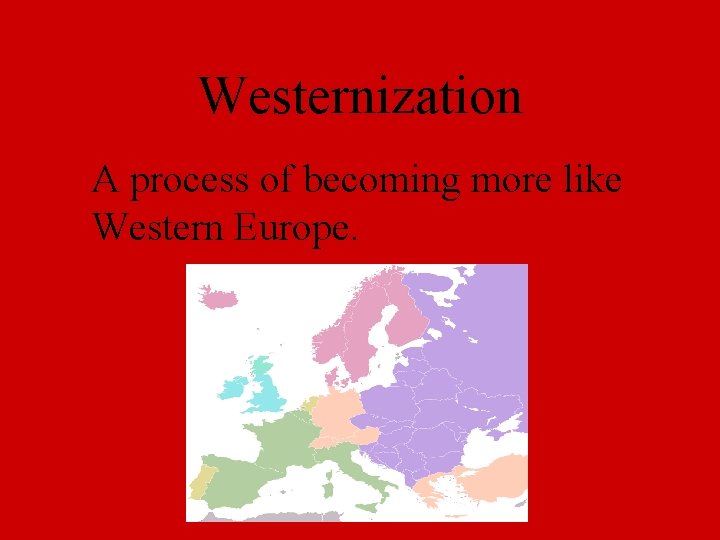 Imperial Russia Russia Divided For hundreds of years