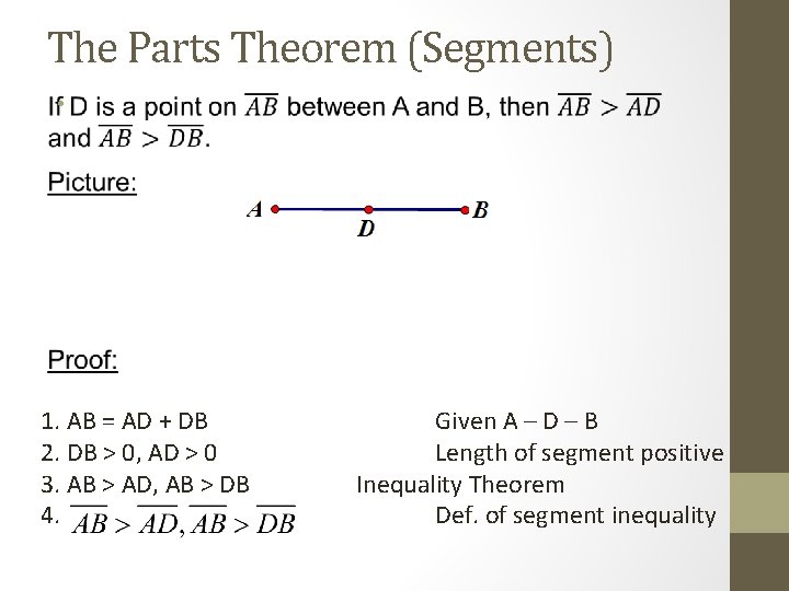 7 2 Inequalities for Numbers Segments and Angles