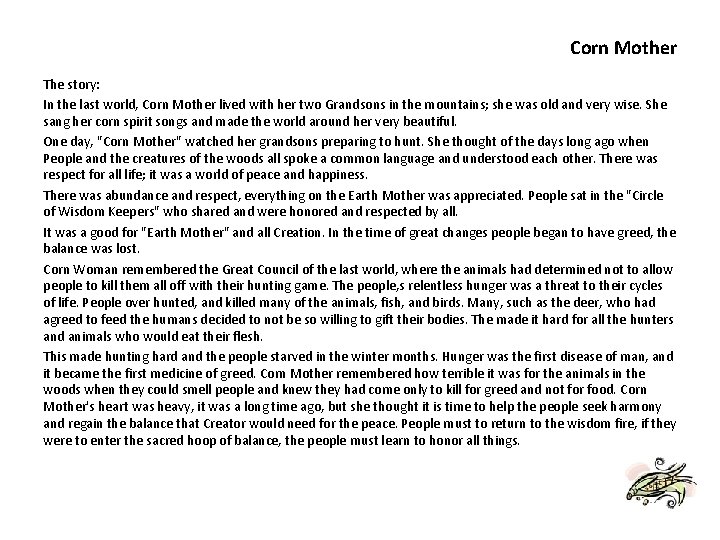 Corn Mother By Waynonaha Two Worlds Corn Mother