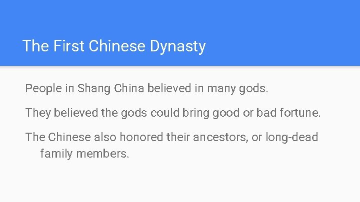 Birth of Chinese Civilization The Land of China