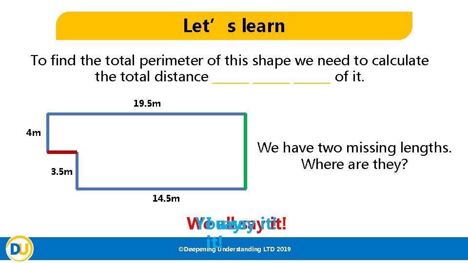Progression in Mastery Year 5 Calculating Perimeter Are
