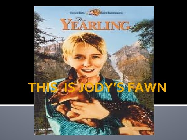 THIS IS JODYS FAWN SUMMARY In this story