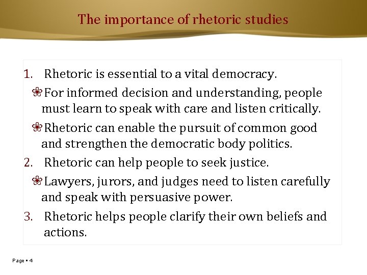 COM 250 Communication Society Chapter 12 Rhetorial Communication