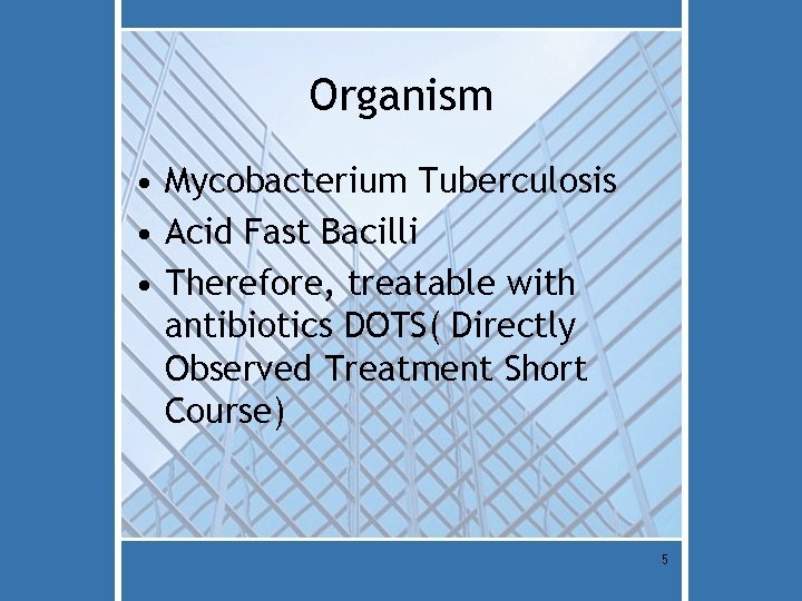 Training Manual on Tuberculosis for Virginia Tech Adult