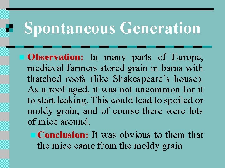 Ch 14 Origin of Life Biogenesis All living