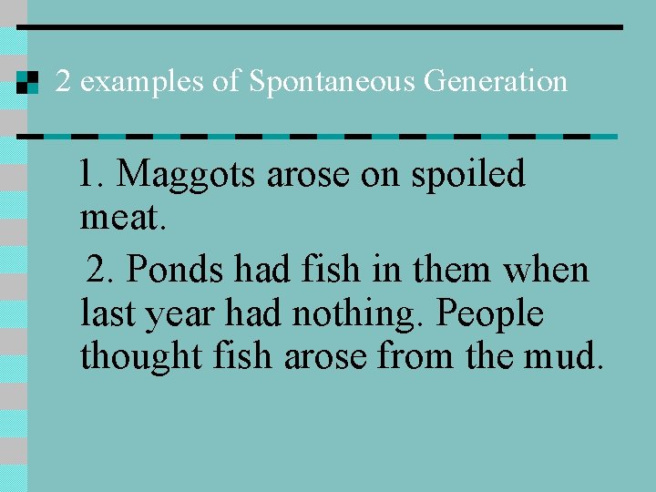 Ch 14 Origin of Life Biogenesis All living