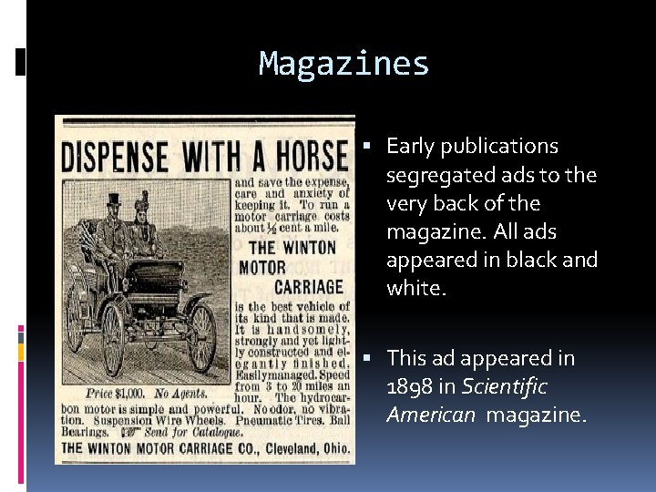 A Brief History of the Creation and Manipulation