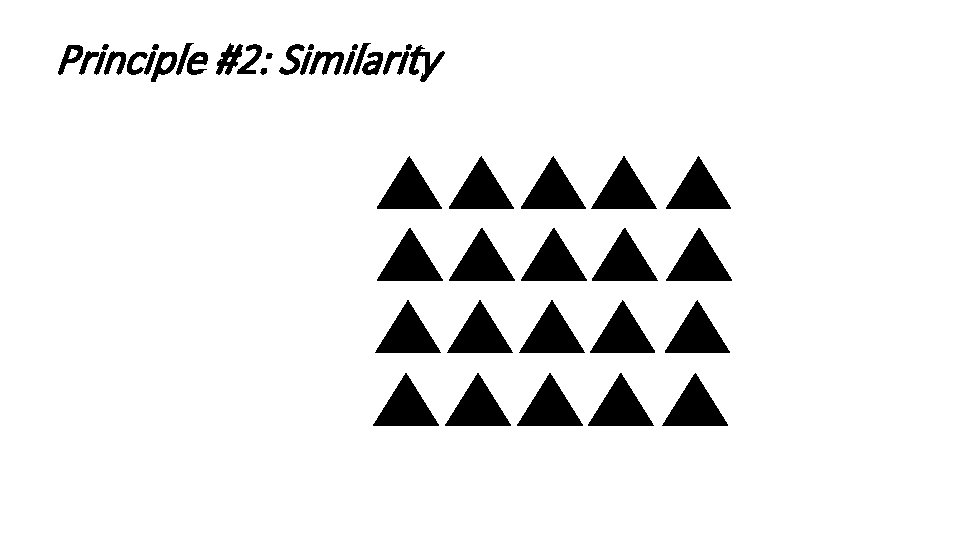 Gestalt Principles DSCI 310 Winona State University Concept
