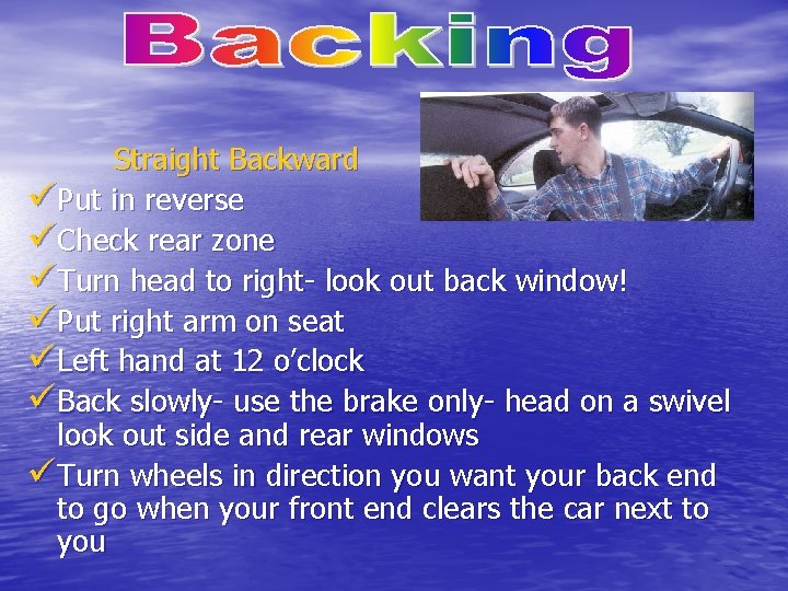 uturn 3 point turnabout using a driveway Uphill