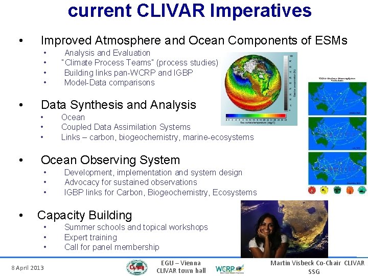 Evolution of CLIVAR The World Climate Research Programmes