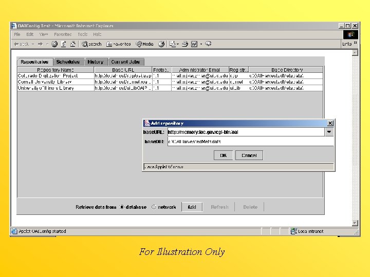 OAI Tools OAI Protocol Version 2 Timothy W