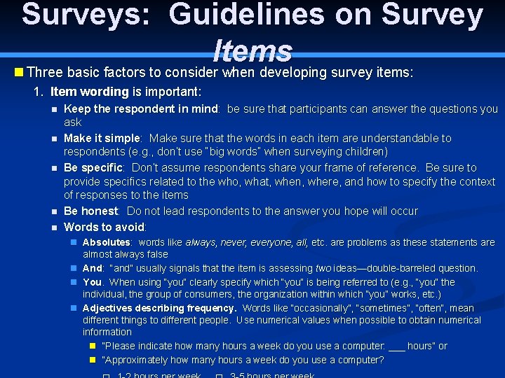Primary Research Methods for Feasibility Analyses Diane M