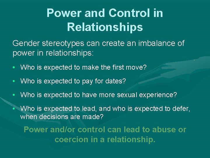 Drawing the Line Learning About Sexuality and Gender