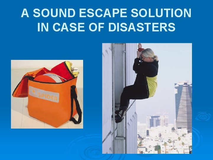 Global Security USG810 Rescue Systems for Multi Story