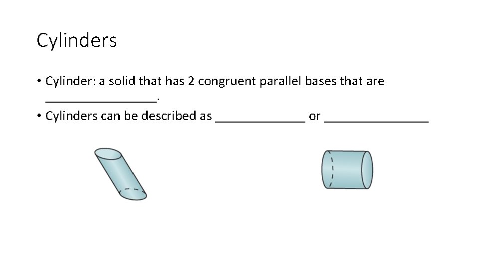 Chapter 11 Surface Area and Volume Objectives 1