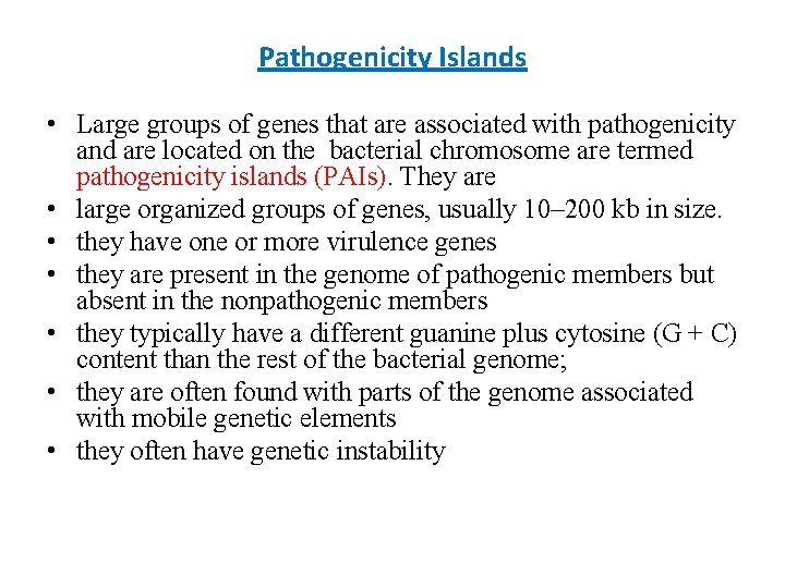 Unit One Pathogenesis of Bacterial Infection Pathogenesis of