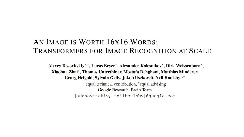 Vision Transformer Vi T When Trained On Imagenet