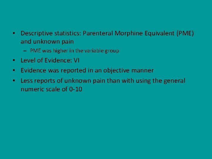 Effectiveness of a Behavior Assessment Tool to Identify