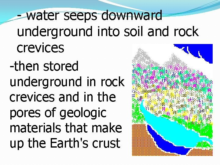 The Water Cycle Arguably the most important natural