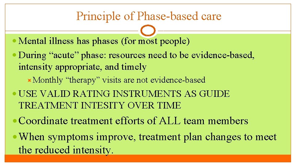 PhaseBased Care An Innovative Approach to Mental Health