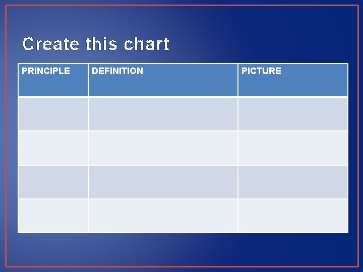 Preamble The Preamble There is really one way