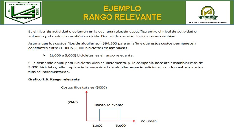 GENERALIDADES DEL COSTEO VARIABLE RESUMEN Y PARTE II