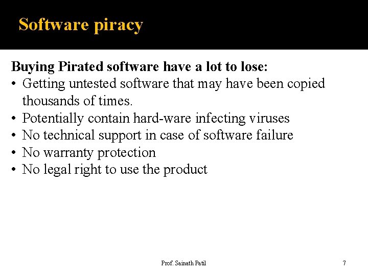 Module 01 Introduction to Cybercrime Part IV Prof