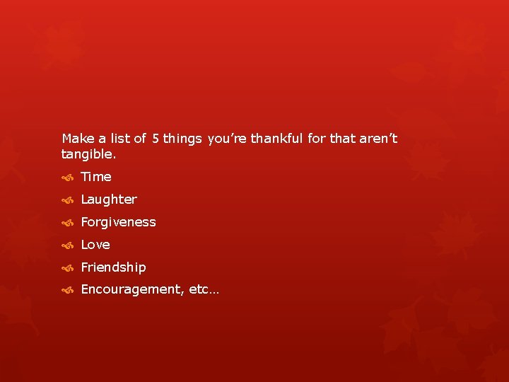 Make A List Of 5 Things That Make You Happy - Design Talk