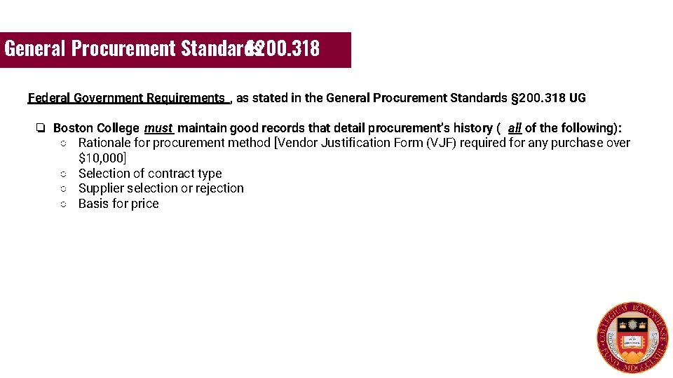 Uniform Administrative Requirements Cost Principles and Audit Requirements