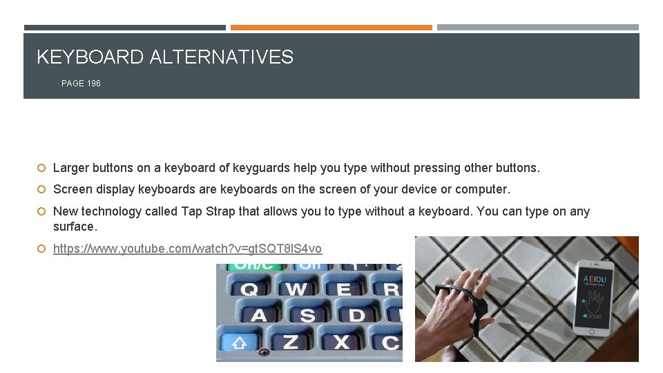 ASSISTIVE TECHNOLOGY ALHANA LEONARD WHAT IS ASSISTIVEADAPTIVE TECHNOLOGY