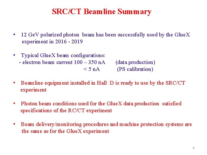 Beamline Commissioning and Radiation A Somov Jefferson Lab