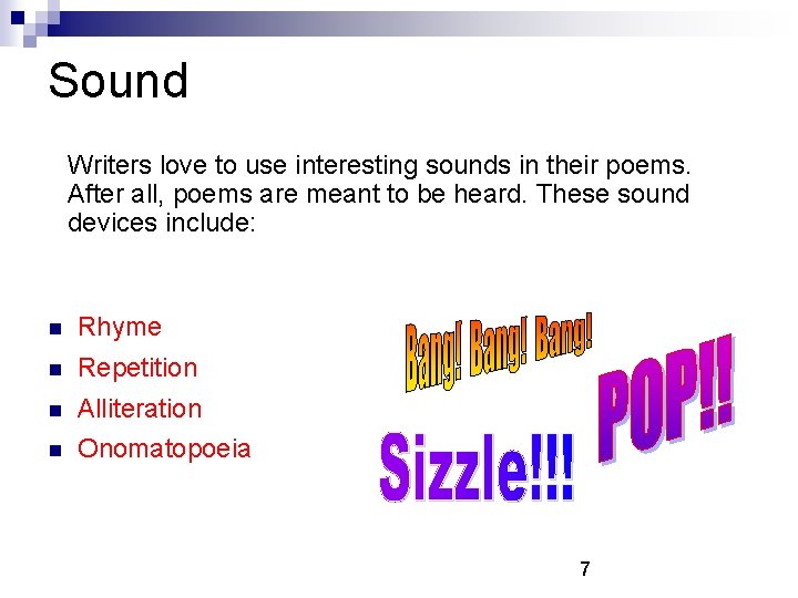 Understanding Poetry English 10 Mrs Campbell In poetry