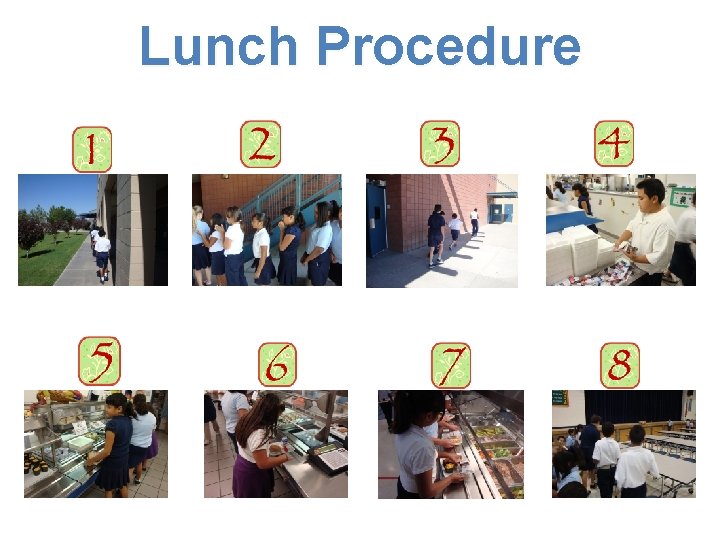 Morning Procedures Proof Reading Quickie Desk setup on