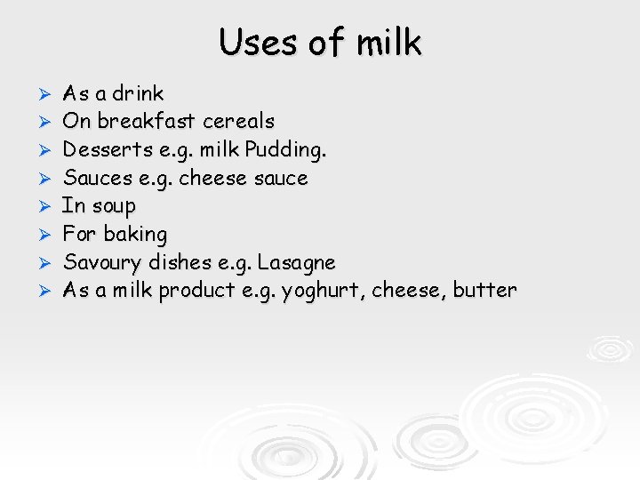 MILK The Complete Food PDST Home Economics Sources