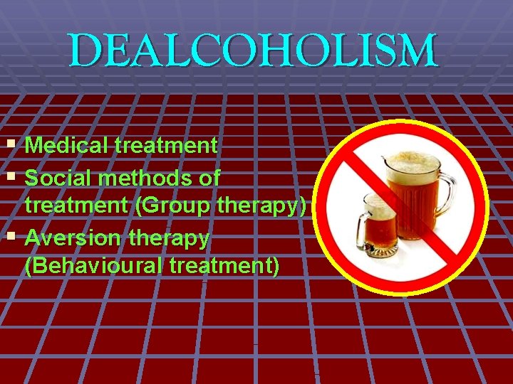 ALCOHOLISM Alcohol Beverages 5 15 alcohol Spirits More