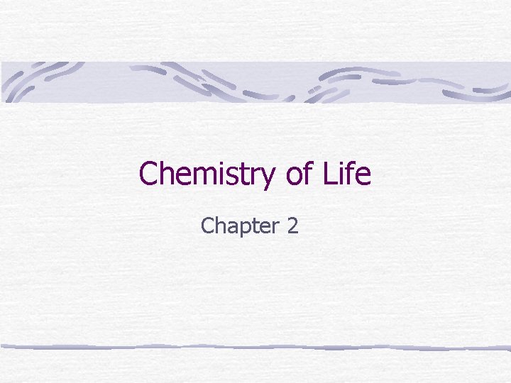 Chemistry of Life Chapter 2 Atoms The word