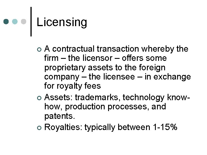 International Business Strategy 1 Developing Core Business Strategies