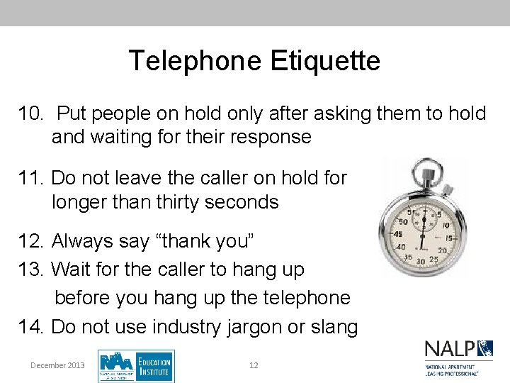 National Apartment Association Education Institute Telephone ...