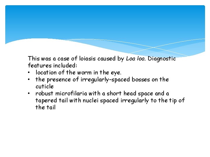 Review of parasitic infections Fungal and parasitic skin